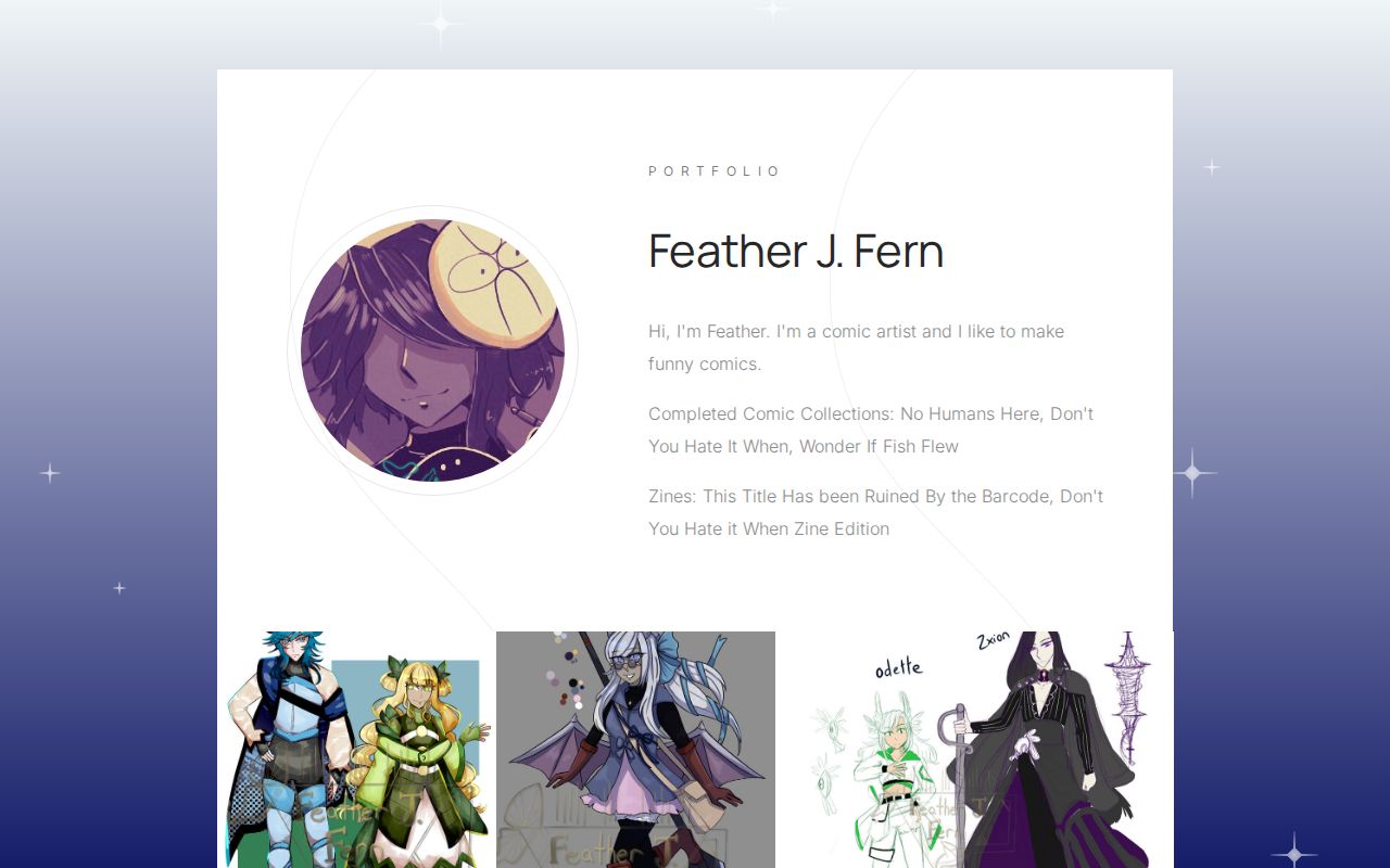 Feather J. Fern Art Portfolio